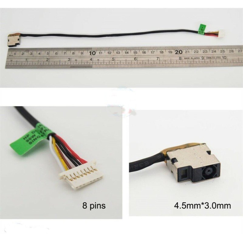 HP Laptop Power Jack Zahara DC Power Jack Replacement For HP Laptop 17 ...